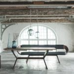 Designer Spin chair by Martin Ballendat in walnut